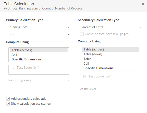 How to Build a Cumulative Frequency Distribution in Tableau – The Stats ...